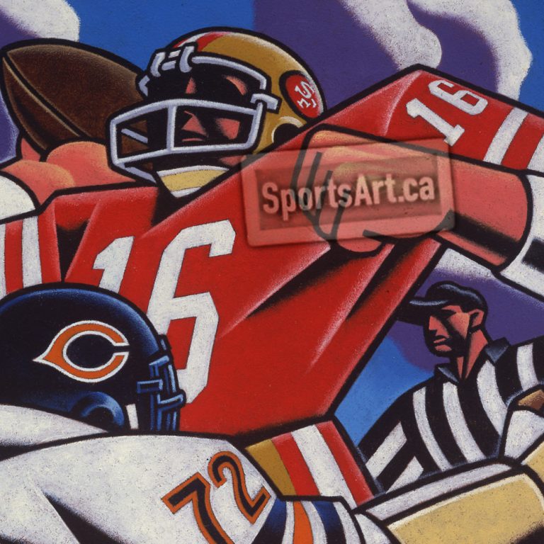 Joe Cool and The Fridge - Sports Art