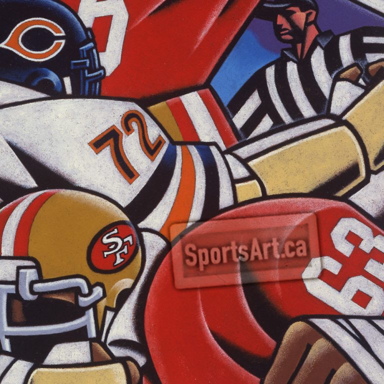 Joe Cool and The Fridge - Sports Art